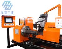 China OD50-630mm CNC Pipe Profile Cutting Machine 12m Length 4000kg Capacity with AutoCAD Compatibility for sale