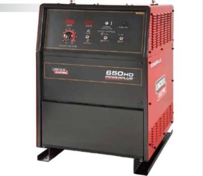 China Lincoln Power Plus 650HD Rectifier Welding Machine with Carbon Arc Gouging for 10mm Electrodes for sale