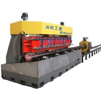 China PSM-220 CNC Controlled Automatic Slotting Machine with 22 Spindles for 60-177.8mm Pipe OD and 12000mm Stroke for sale