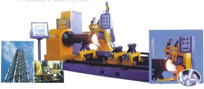 China Automatic CNC Pipe Profile Cutting Machine 5 Axis 630mm Diameter Plasma Flame for sale