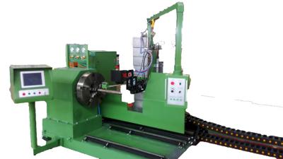 China CNC Pipe Profile Cutting Machine 600mm Diameter Plasma Flame Steel Tube Cutter for sale