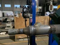China High Frequency Circular Seam Welding Machine with 200kg Capacity, 5.5kW Power for Pipe Fittings for sale