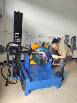 China Water Cooling Circular Seam Welding Machine for 100-5000mm Tanks with 200kg Capacity and ±0.2mm Accuracy for sale