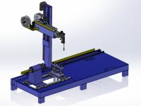 China PLC Controlled Circular Seam Auto Welding Machine With Arc Length Tracking 70mm Swing Oscillator for sale