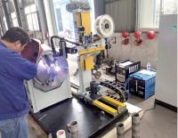 China MH-P02 PLC Circular Seam Welding System 10 Inch Touch Screen 50 Welding Programs 400A TIG Torch for sale