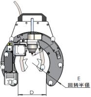 China Automatic Pipe Orbital Welding Torch HZG-76 All Position Tube to Tubesheet Weld Head for sale