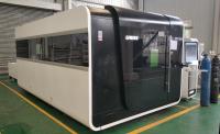 China LF-3015GA 3000W CNC Fiber Laser Cutter with 5x10ft Cutting Area and Auto Pallet Exchange for sale
