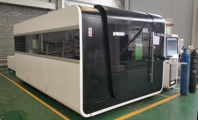 China LF-3015GA 3000W CNC Fiber Laser Cutter with 5x10ft Cutting Area and Auto Pallet Exchange for sale