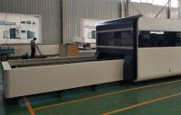 China LF-3015GA 3000W CNC Fiber Laser Cutter with 5x10ft Cutting Area and Auto Pallet Exchange for sale