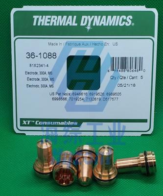 China Thermal Dynamics 36-1088 300A Plasma Electrode for Cutting Torch Consumables for sale
