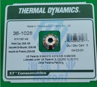 China Thermal Dynamics 36-1028 200A Plasma Cutter Shield Cap MS Made in USA for sale