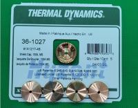 China Thermal Dynamics XT301 Shield Cap 36-1027 100A Plasma Cutter Parts Made in USA for sale