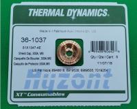 China Thermal Dynamics 300Amp Plasma Cutter Shield Cap 36-1037 Nozzle for sale
