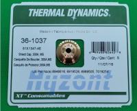 China Thermal Dynamics 300Amp Plasma Cutter Shield Cap 36-1037 Nozzle for sale