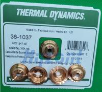 China Thermal Dynamics 300Amp Plasma Cutter Shield Cap 36-1037 Nozzle for sale
