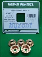 China Thermal Dynamics 300Amp Plasma Cutter Shield Cap 36-1037 Nozzle for sale