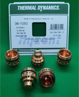 China Mild Steel 300A 36-1050 Thermal Dynamics Plasma Torch Tips for sale