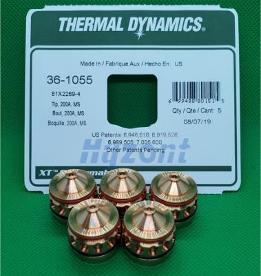 China 36-1055 200A  Thermal Dynamics Plasma Cutter Tips Parts for sale