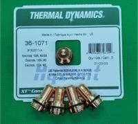 China Thermal Dynamics 36-1071 100A Stainless Steel Plasma Torch Electrode Consumable for sale
