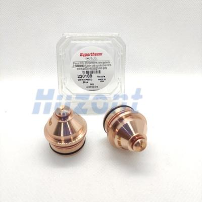 China HPR130XD Compatible 80 Amp 220188 MS Nozzle Plasma Consumable for sale