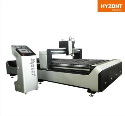 China 1KW Integrated Steel Frame CNC Plasma Cutting Table 1500x3000mm LCD Color Screen for sale