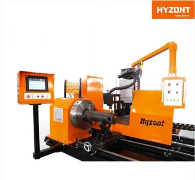 China CNC Pipe Profile Plasma Cutting Machine 800mm Diameter 12000mm Length for Shipbuilding for sale