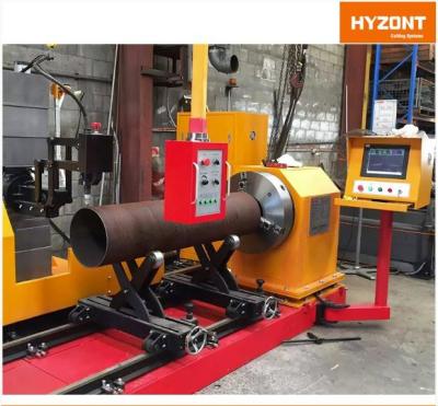 China CNC Pipe Profile Cutting Machine 300-1200mm 5 Axis Plasma Oxy Fuel Gas Cutting for sale