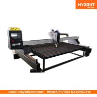 China 1200W Gantry CNC Plasma Cutting Table 6000mm/min 60mm Piercing Capacity for sale