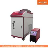 China HYZONT Handheld Fiber Laser Welding Machine 1000W-3000W for Stainless Steel & Metal Alloys | 0-120mm/s Speed for sale