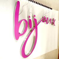 China Illuminated Business Logo Wall Signs CE ROHS for sale