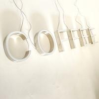 China Coffee Shop Led Light Channel Letter Sign 6500K Screw Mount for sale