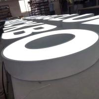 China HIGHSPAN Giant Light Up Logo Sign 220V Input Custom Channel Letters for sale