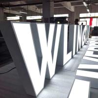 China HIGHSPAN Giant Light Up Logo Sign 220V Input Custom Channel Letters for sale