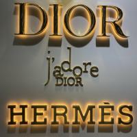 China OEM ODM Backlit Letter Sign Acrylic Glow Sign Board Mirror Finish for sale