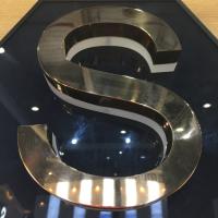 China OEM ODM Backlit Letter Sign Acrylic Glow Sign Board Mirror Finish for sale