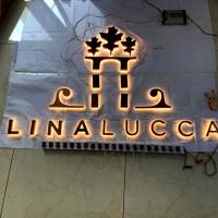 China OEM Illuminated Lighted Channel Letter Signs Backlit Mirror Polish for sale