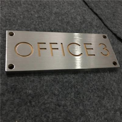 China Office Room Name Modern House Number Signs Non Illuminated for sale