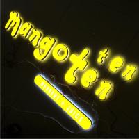 China Advertising Shopfront LED Acrylic Letters Signage 12VDC for sale