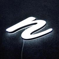 China HIGHSPAN Custom Led Glow Outdoor Light Up Sign Waterproof IP65 for sale
