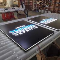 China Mini Front Lit SMD2835 LED Acrylic Letters Sign Board Eco Friendly for sale