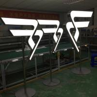 China SMD5050 Led Acrylic 3D Letter Sign Freestanding 50000 Hours Working for sale