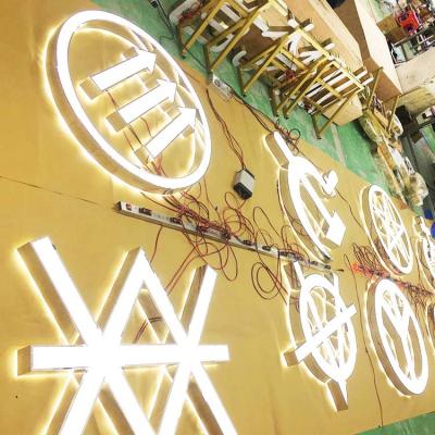 China Stainless Steel Logo Giant Light Up Letters Signs For Events CE ROHS for sale