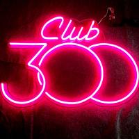 China Acrylic LED Neon Sign Wall Mount Pink Neon Light Sign 12VDC for sale