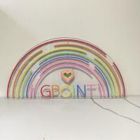 China 10cm To 100cm 3D Letters Rainbow LED Neon Sign P33 Large Neon Bar Signs for sale