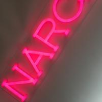 China UL Clear Acrylic Back Neon Sign Letters For Wall 62cm Long for sale