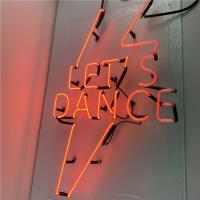 China Red pink Valentines Tattoo Neon Sign Board For Home Bar 7.5kv for sale