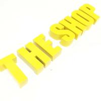 China Gold Brush Stainless Steel Metal Letter Sign 10cm Depth For Government Offices for sale