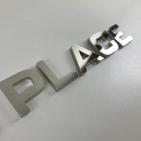 China HIGHSPAN Custom Logo Metal Letter Sign SS304 For Office for sale