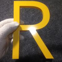 China 15mm 3d Crystal Acrylic Letter Sign UV Printed Logo Non Toxic for sale