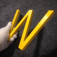 China 15mm 3d Crystal Acrylic Letter Sign UV Printed Logo Non Toxic for sale